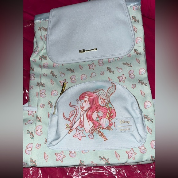 Loungefly | Bags | Disney Loungefly Ariel The Little Mermaid Backpack ...